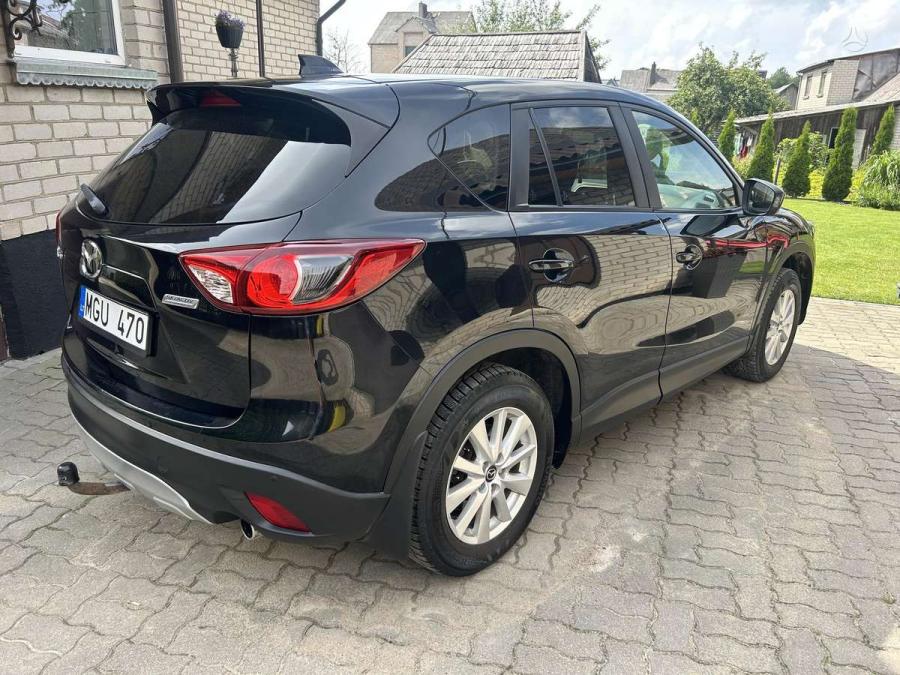 Melns Mazda CX-5 2013 Kretinga, ar dzinēja tilpumu 2.19 L un nobraukumu 261 tūkst. km par 6999 €, foto 5 vietnē AUTOMOTO.COM.LV