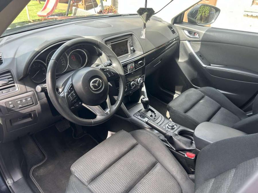 Melns Mazda CX-5 2013 Kretinga, ar dzinēja tilpumu 2.19 L un nobraukumu 261 tūkst. km par 6999 €, foto 7 vietnē AUTOMOTO.COM.LV
