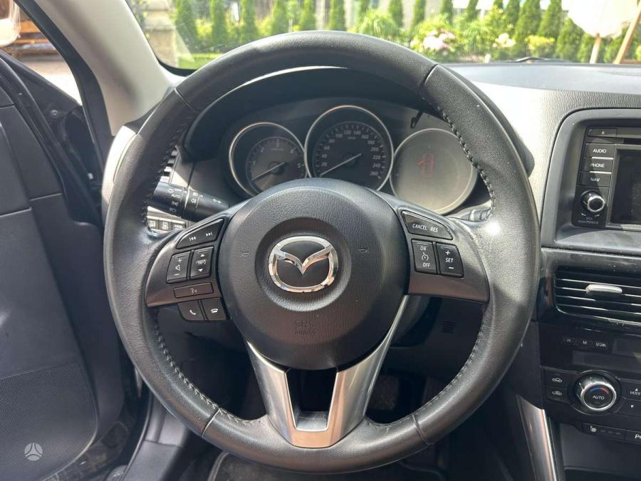 Melns Mazda CX-5 2013 Kretinga, ar dzinēja tilpumu 2.19 L un nobraukumu 261 tūkst. km par 6999 €, foto 12 vietnē AUTOMOTO.COM.LV