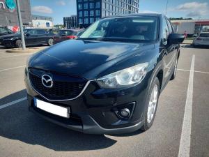 Black Mazda CX-5 2013 in Kaunas, with an engine capacity of 2.19 L and mileage of 281 thousand km for 4490 €, photo 4 on AUTOMOTO.COM.LV