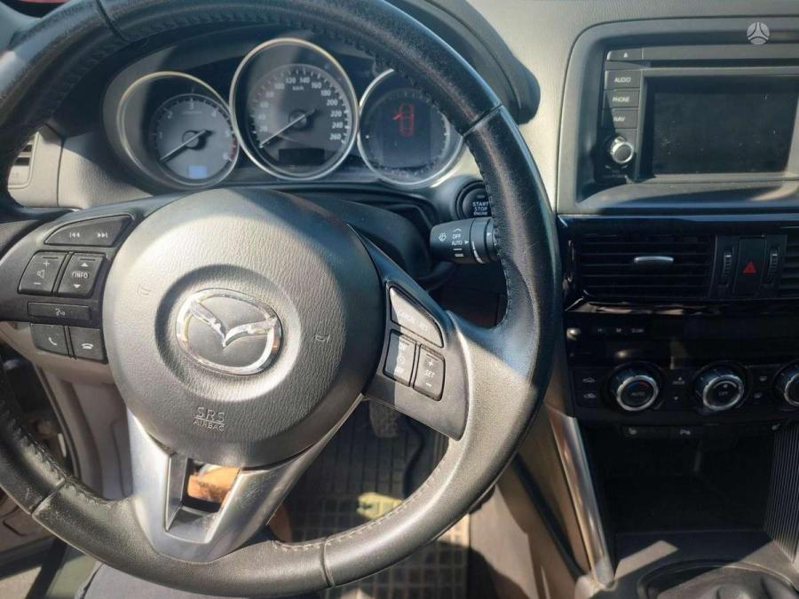Black Mazda CX-5 2013 in Kaunas, with an engine capacity of 2.19 L and mileage of 281 thousand km for 4490 €, photo 17 on AUTOMOTO.COM.LV
