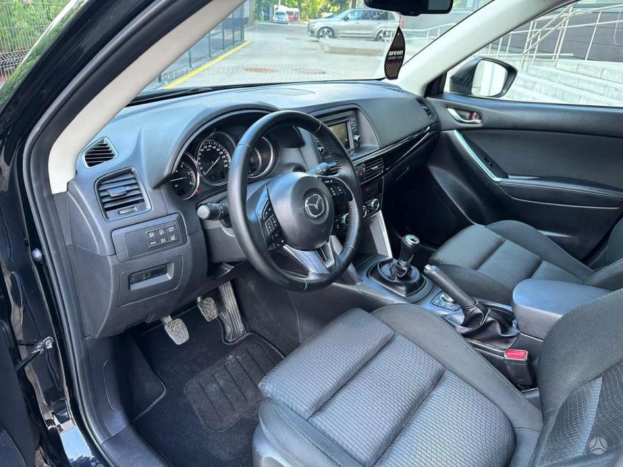 Melns Mazda CX-5 2013 Kauņa, ar dzinēja tilpumu 2.20 L un nobraukumu 214 tūkst. km par 5700 €, foto 14 vietnē AUTOMOTO.COM.LV