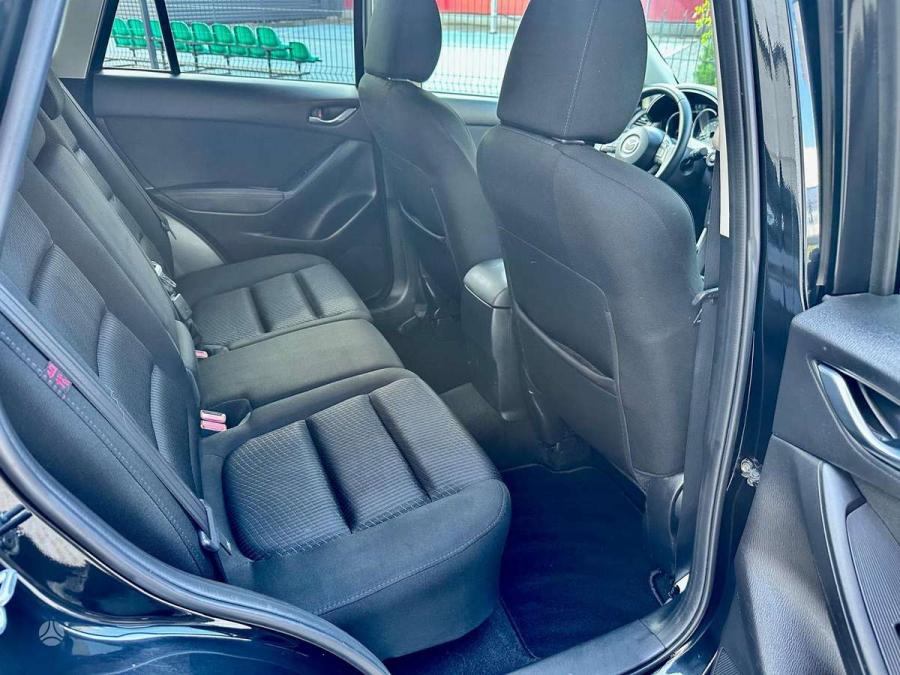 Melns Mazda CX-5 2013 Kauņa, ar dzinēja tilpumu 2.20 L un nobraukumu 214 tūkst. km par 5700 €, foto 15 vietnē AUTOMOTO.COM.LV