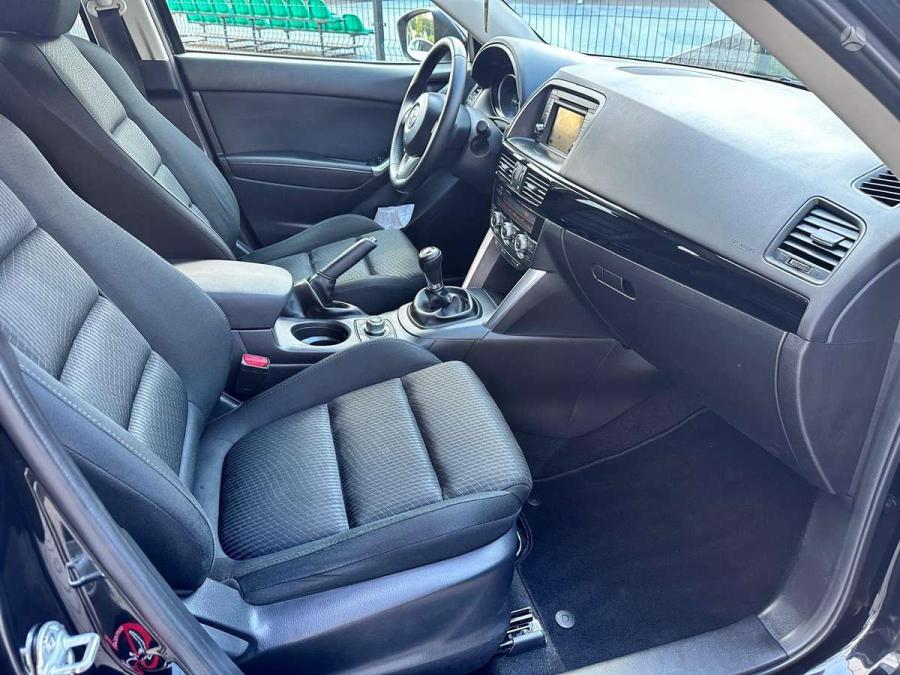 Melns Mazda CX-5 2013 Kauņa, ar dzinēja tilpumu 2.20 L un nobraukumu 214 tūkst. km par 5700 €, foto 17 vietnē AUTOMOTO.COM.LV