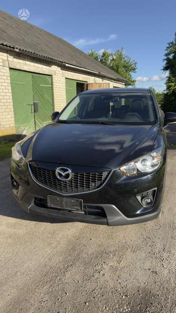 Melns Mazda CX-5 2013 Šakiai, ar dzinēja tilpumu 2.19 L un nobraukumu 105 tūkst. km par 5400 €, foto 1 vietnē AUTOMOTO.COM.LV