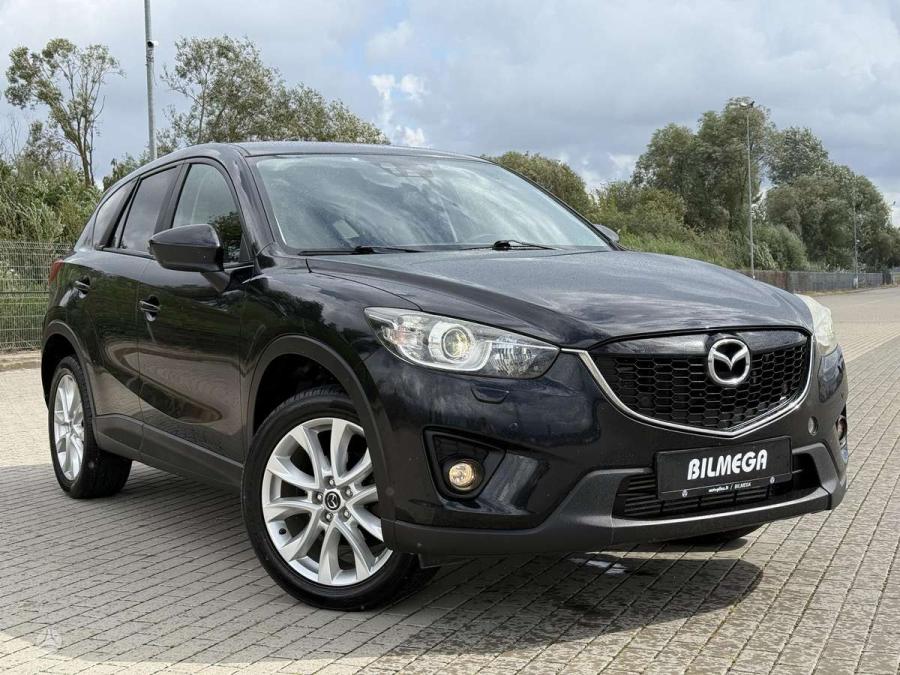 Black Mazda CX-5 2013 in Marijampole, with an engine capacity of 2.19 L and mileage of 226 thousand km for 5500 €, photo 1 on AUTOMOTO.COM.LV