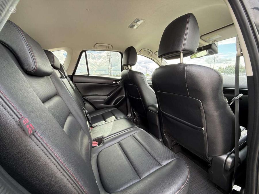 Black Mazda CX-5 2013 in Marijampole, with an engine capacity of 2.19 L and mileage of 226 thousand km for 5500 €, photo 16 on AUTOMOTO.COM.LV
