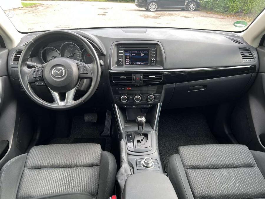 Melns Mazda CX-5 2013 Kelmė, ar dzinēja tilpumu 2.19 L un nobraukumu 180 tūkst. km par 6200 €, foto 9 vietnē AUTOMOTO.COM.LV