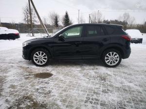 Melns Mazda CX-5 2014 Radviliškis, ar dzinēja tilpumu 2.19 L un nobraukumu 191 tūkst. km par 7850 €, foto 2 vietnē AUTOMOTO.COM.LV