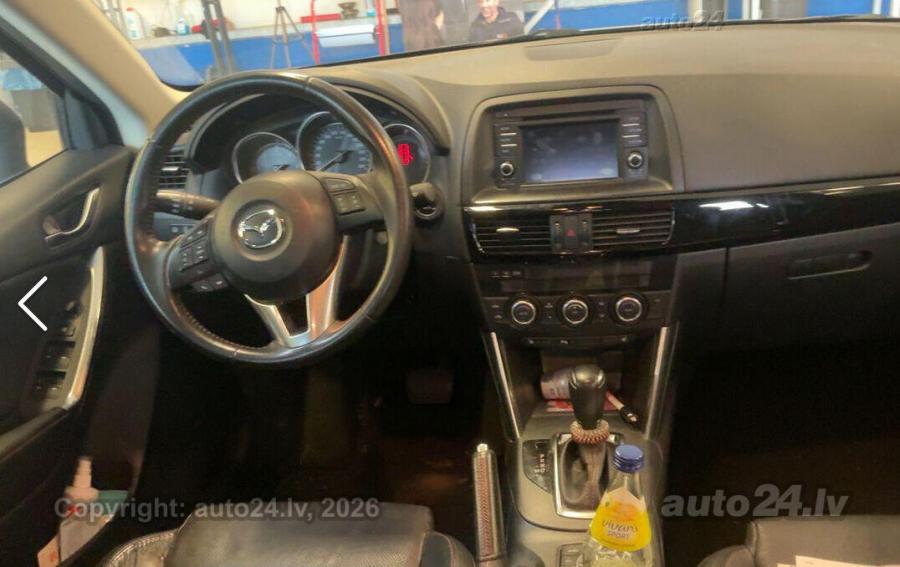 Black Mazda CX-5 2014 in Tartu, with an engine capacity of 2.20 L and mileage of 198 thousand km for 9490 €, photo 8 on AUTOMOTO.COM.LV