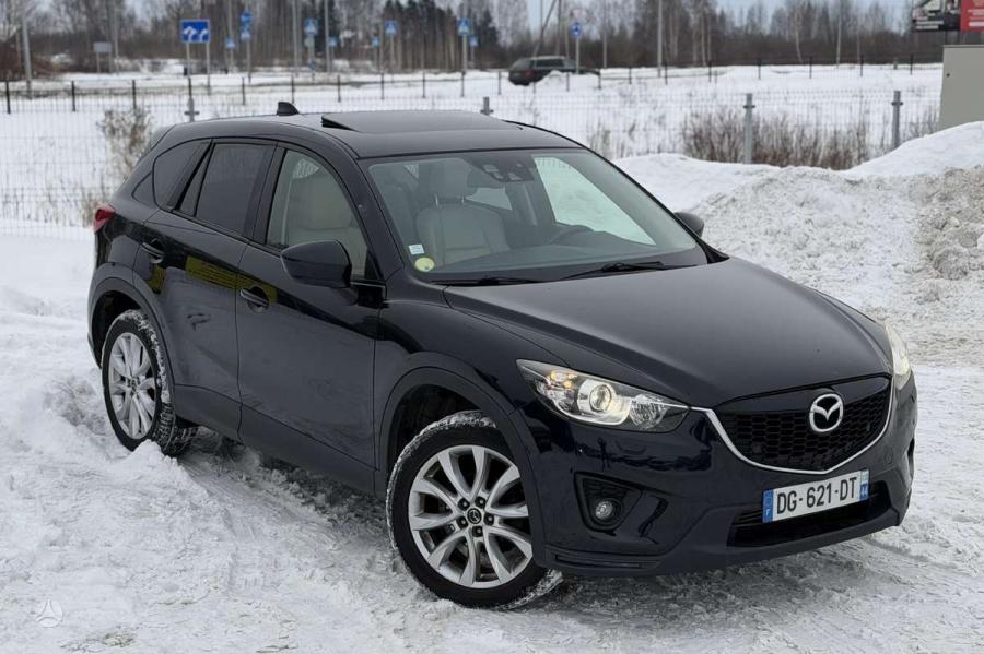 Melns Mazda CX-5 2014 Tauragė, ar dzinēja tilpumu 2.19 L un nobraukumu 181 tūkst. km par 7600 €, foto 7 vietnē AUTOMOTO.COM.LV