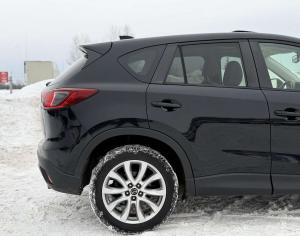 Melns Mazda CX-5 2014 Tauragė, ar dzinēja tilpumu 2.19 L un nobraukumu 181 tūkst. km par 7600 €, foto 11 vietnē AUTOMOTO.COM.LV