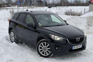 Black Mazda CX-5 2014 in Taurage, with an engine capacity of 2.19 L and mileage of 181 thousand km for 7600 €, photo 7 on AUTOMOTO.COM.LV