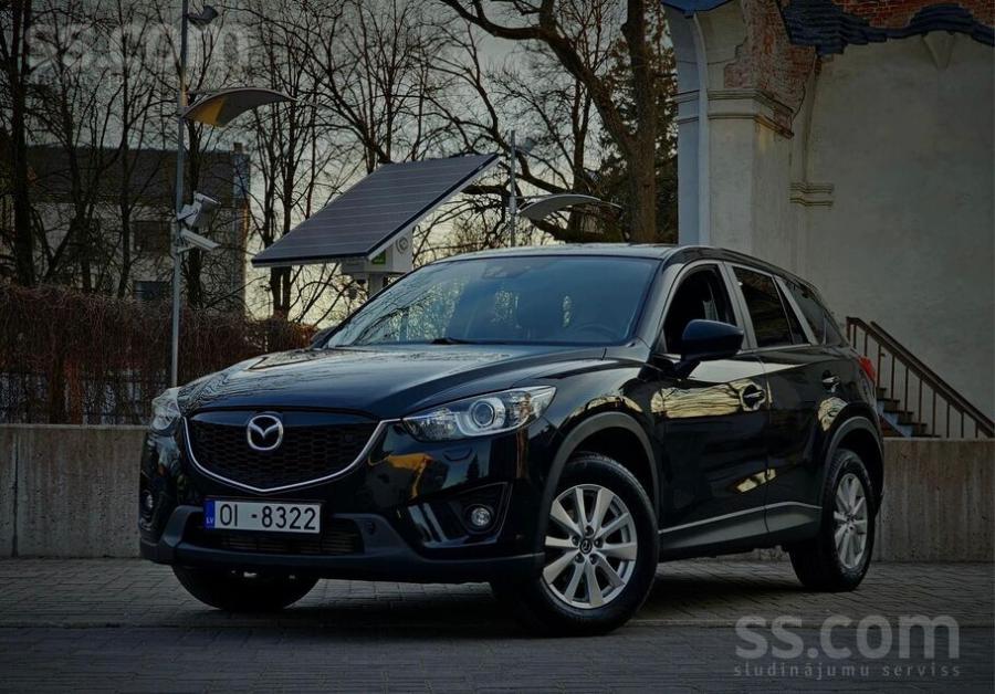 Черный Мазда СХ-5 2014 в Елгава, объемом двигателя 2.20 л и пробегом 266 тыс. км за 7790 €, фото 4 на AUTOMOTO.COM.LV