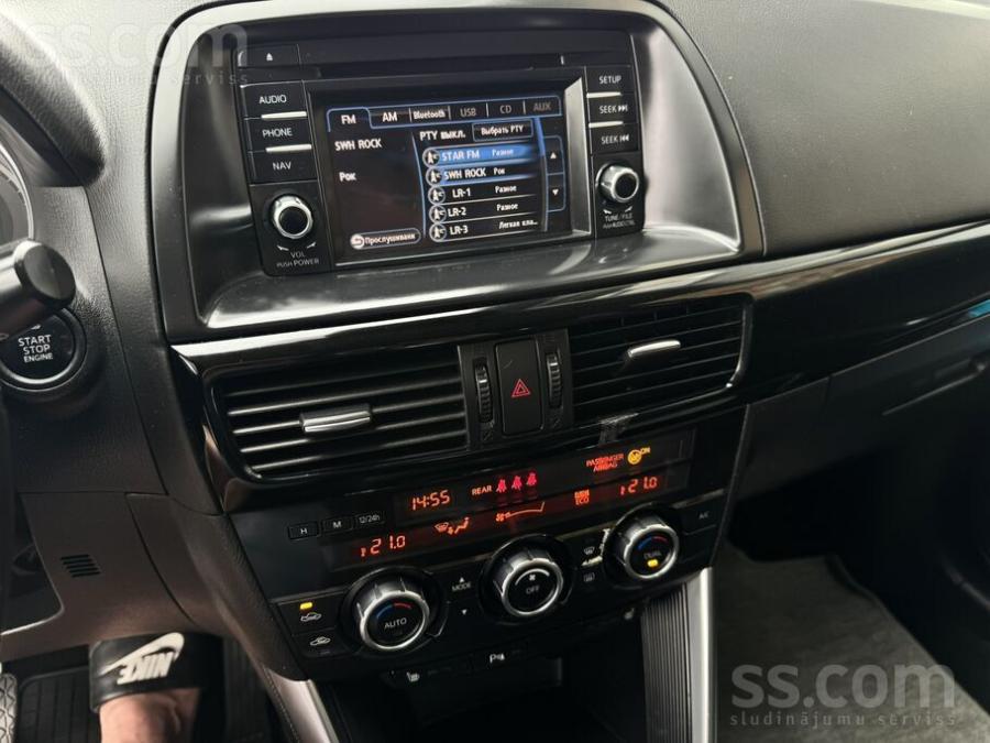 Melns Mazda CX-5 2014 Talsi, ar dzinēja tilpumu 2.20 L un nobraukumu 156 tūkst. km par 6500 €, foto 12 vietnē AUTOMOTO.COM.LV