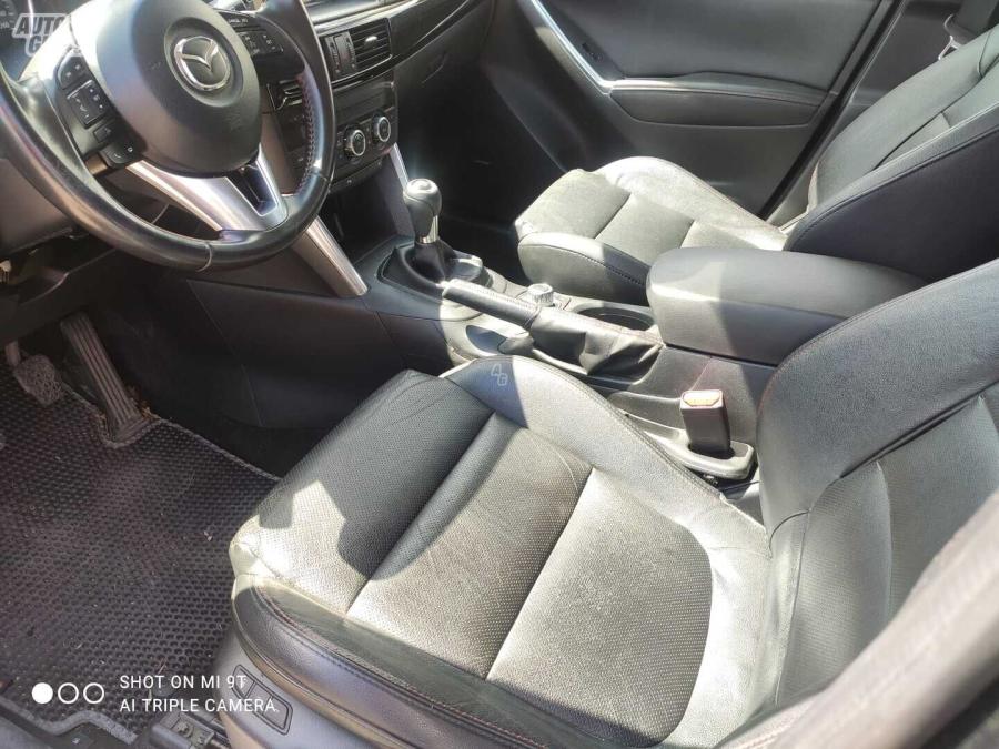 Melns Mazda CX-5 2014 Kauņa, ar dzinēja tilpumu 2.20 L un nobraukumu 192 tūkst. km par 4990 €, foto 6 vietnē AUTOMOTO.COM.LV