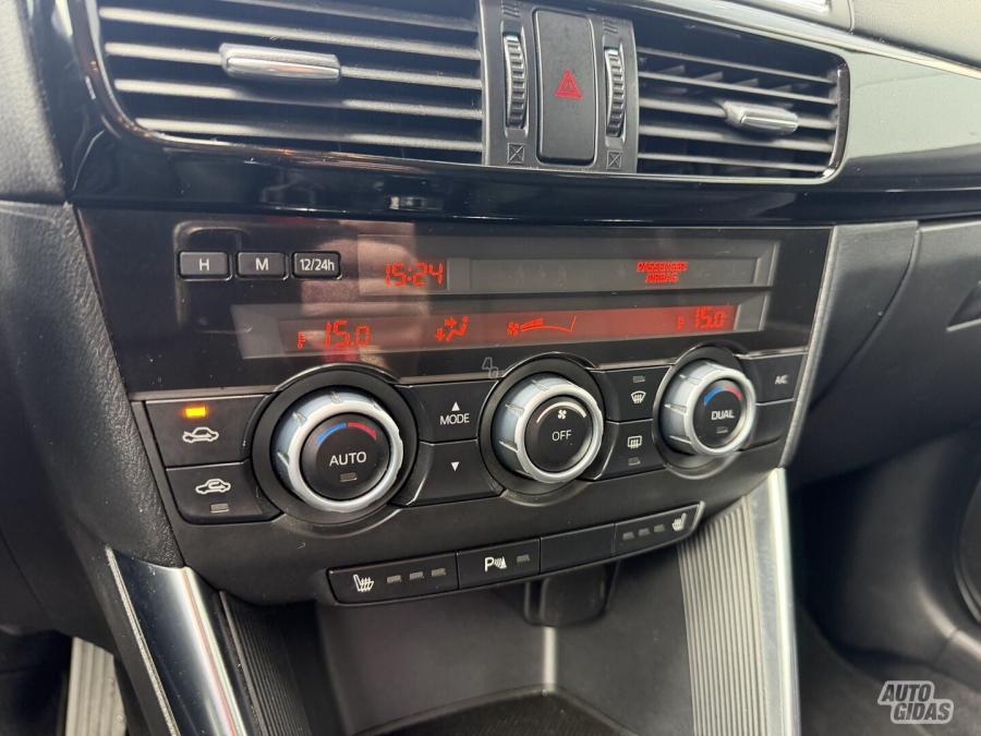 Black Mazda CX-5 2014 in Vilnius, with an engine capacity of 2.20 L and mileage of 310 thousand km for 6666 €, photo 18 on AUTOMOTO.COM.LV