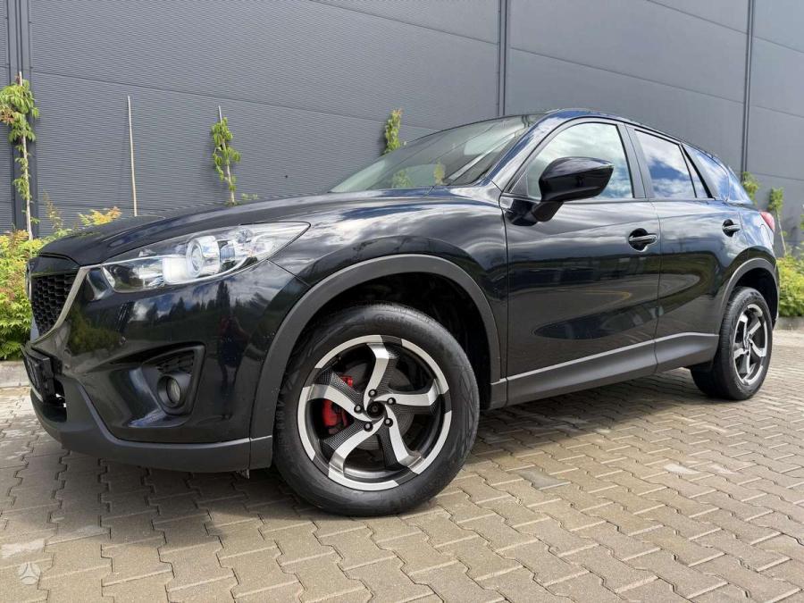 Melns Mazda CX-5 2014 Viļņa, ar dzinēja tilpumu 2.19 L un nobraukumu 300 tūkst. km par 6500 €, foto 7 vietnē AUTOMOTO.COM.LV
