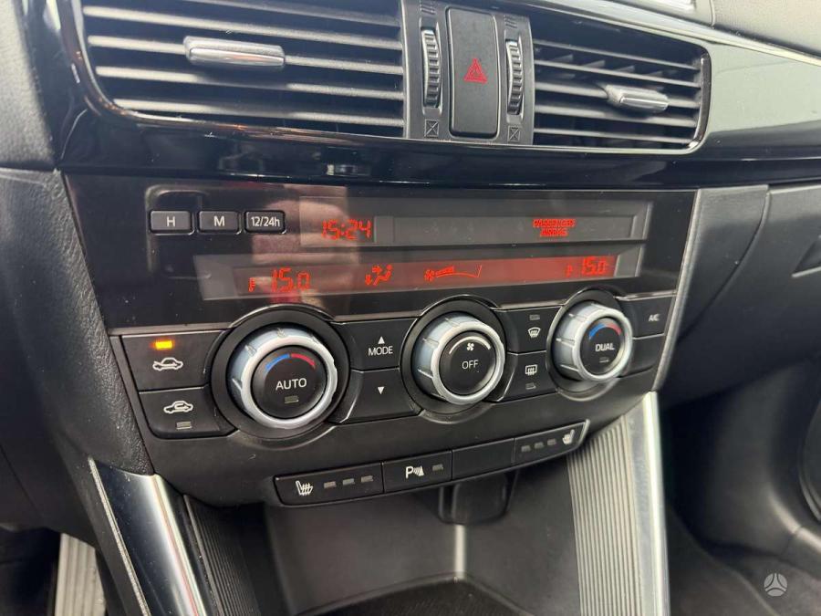 Melns Mazda CX-5 2014 Viļņa, ar dzinēja tilpumu 2.19 L un nobraukumu 300 tūkst. km par 6500 €, foto 19 vietnē AUTOMOTO.COM.LV