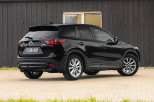 Black Mazda CX-5 2014 in Jelgava, with an engine capacity of 2.20 L and mileage of 207 thousand km for 9900 €, photo 6 on AUTOMOTO.COM.LV