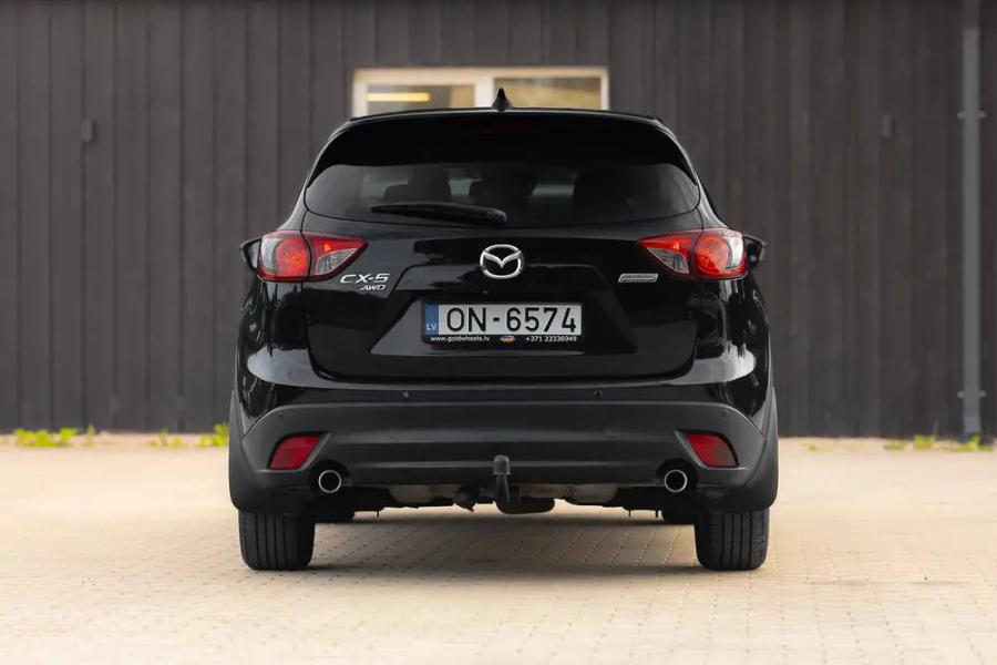 Black Mazda CX-5 2014 in Jelgava, with an engine capacity of 2.20 L and mileage of 207 thousand km for 9900 €, photo 7 on AUTOMOTO.COM.LV