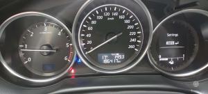 Black Mazda CX-5 2014 in Siauliai, with an engine capacity of 2.19 L and mileage of 186 thousand km for 8850 €, photo 8 on AUTOMOTO.COM.LV