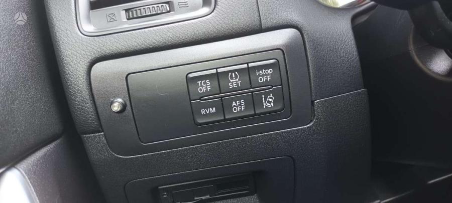 Black Mazda CX-5 2014 in Siauliai, with an engine capacity of 2.19 L and mileage of 186 thousand km for 8850 €, photo 21 on AUTOMOTO.COM.LV