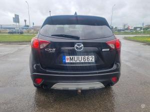 Black Mazda CX-5 2014 in Taurage, with an engine capacity of 2.19 L and mileage of 217 thousand km for 3950 €, photo 6 on AUTOMOTO.COM.LV