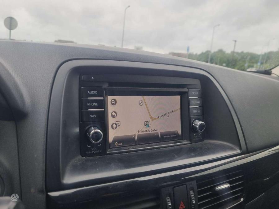Black Mazda CX-5 2014 in Taurage, with an engine capacity of 2.19 L and mileage of 217 thousand km for 3950 €, photo 19 on AUTOMOTO.COM.LV