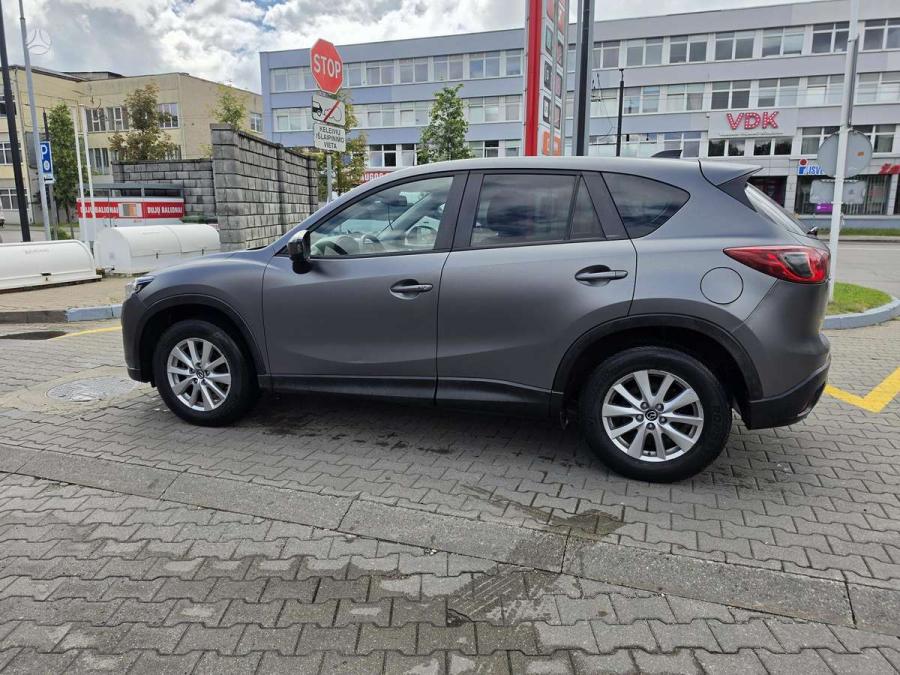 Melns Mazda CX-5 2014 Viļņa, ar dzinēja tilpumu 2.19 L un nobraukumu 235 tūkst. km par 3400 €, foto 3 vietnē AUTOMOTO.COM.LV