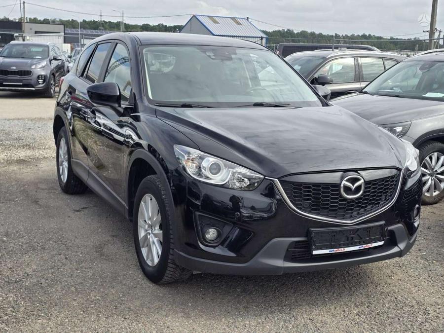 Melns Mazda CX-5 2014 Kauņa, ar dzinēja tilpumu 2.19 L un nobraukumu 198 tūkst. km par 7700 €, foto 3 vietnē AUTOMOTO.COM.LV