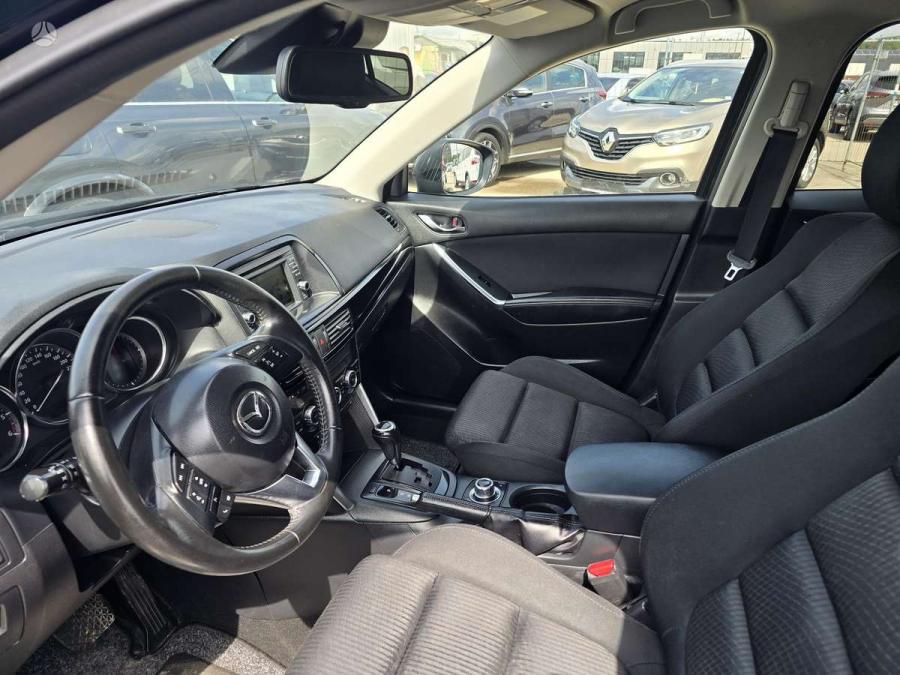 Melns Mazda CX-5 2014 Kauņa, ar dzinēja tilpumu 2.19 L un nobraukumu 198 tūkst. km par 7700 €, foto 7 vietnē AUTOMOTO.COM.LV