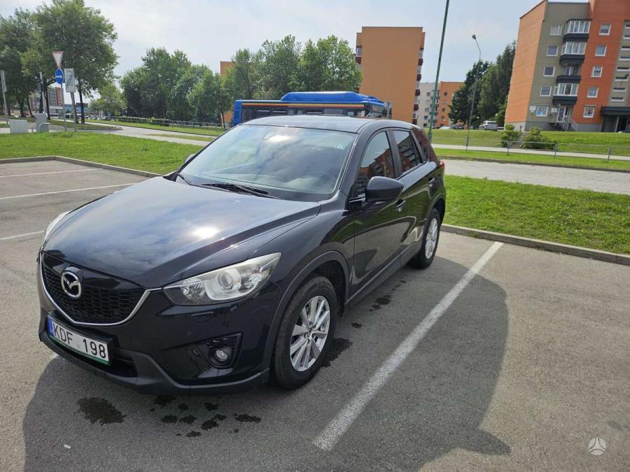 Черный Мазда СХ-5 2014 в Клайпеда, объемом двигателя 2.19 л и пробегом 305 тыс. км за 6000 €, фото 3 на AUTOMOTO.COM.LV