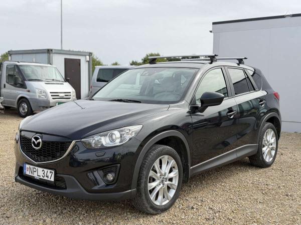 Black Mazda CX-5 2014 in Siauliai, with an engine capacity of 2.19 L and mileage of 231 thousand km for 6100 €, photo 1 on AUTOMOTO.COM.LV