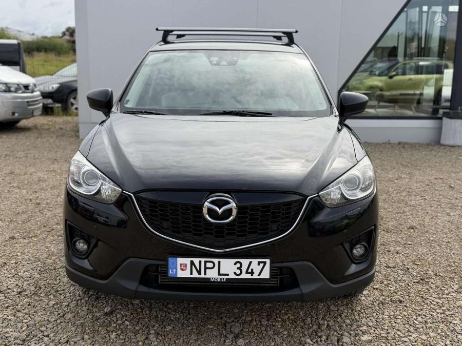 Melns Mazda CX-5 2014 Šauļi, ar dzinēja tilpumu 2.19 L un nobraukumu 231 tūkst. km par 6100 €, foto 3 vietnē AUTOMOTO.COM.LV