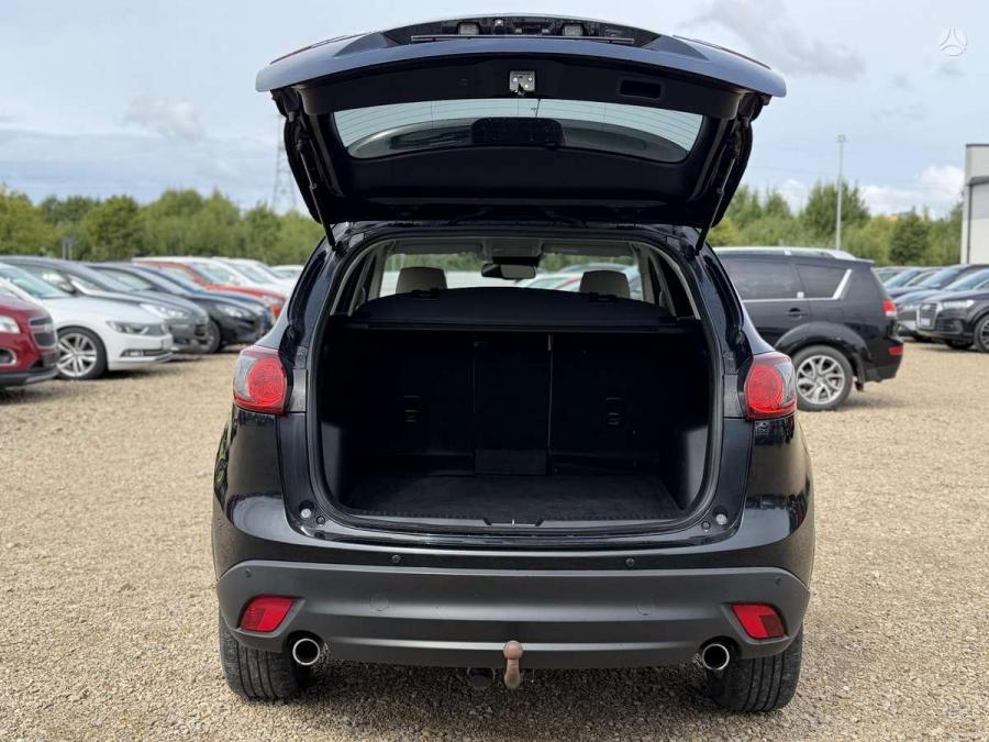 Melns Mazda CX-5 2014 Šauļi, ar dzinēja tilpumu 2.19 L un nobraukumu 231 tūkst. km par 6100 €, foto 8 vietnē AUTOMOTO.COM.LV