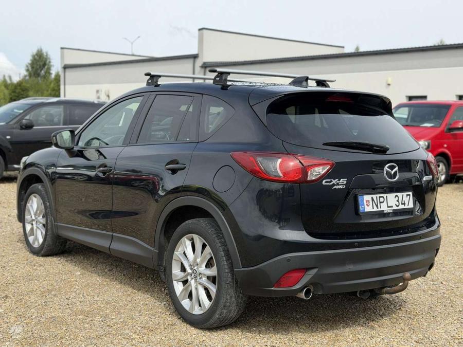 Melns Mazda CX-5 2014 Šauļi, ar dzinēja tilpumu 2.19 L un nobraukumu 231 tūkst. km par 6100 €, foto 9 vietnē AUTOMOTO.COM.LV