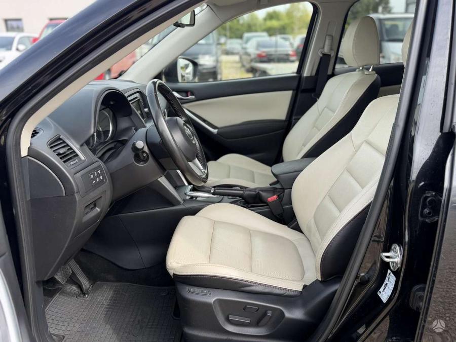 Melns Mazda CX-5 2014 Šauļi, ar dzinēja tilpumu 2.19 L un nobraukumu 231 tūkst. km par 6100 €, foto 11 vietnē AUTOMOTO.COM.LV