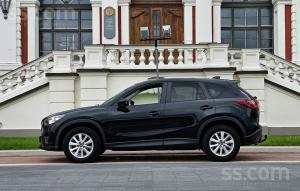 Black Mazda CX-5 2014 in Jelgava, with an engine capacity of 2.20 L and mileage of 266 thousand km for 7490 €, photo 5 on AUTOMOTO.COM.LV