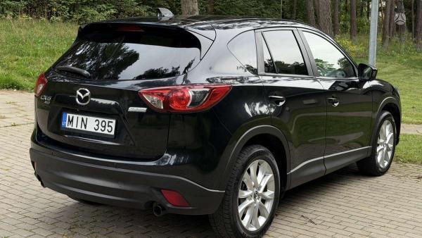 Melns Mazda CX-5 2014 Viļņa, ar dzinēja tilpumu 2.19 L un nobraukumu 250 tūkst. km par 5850 €, foto 4 vietnē AUTOMOTO.COM.LV