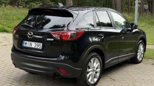 Melns Mazda CX-5 2014 Viļņa, ar dzinēja tilpumu 2.19 L un nobraukumu 250 tūkst. km par 5850 €, foto 4 vietnē AUTOMOTO.COM.LV