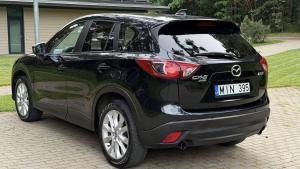 Melns Mazda CX-5 2014 Viļņa, ar dzinēja tilpumu 2.19 L un nobraukumu 250 tūkst. km par 5850 €, foto 5 vietnē AUTOMOTO.COM.LV