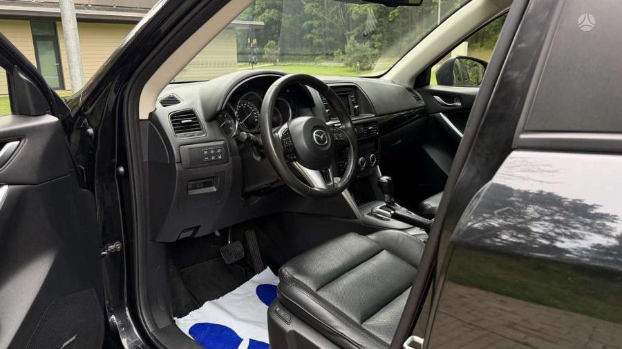 Melns Mazda CX-5 2014 Viļņa, ar dzinēja tilpumu 2.19 L un nobraukumu 250 tūkst. km par 5850 €, foto 6 vietnē AUTOMOTO.COM.LV