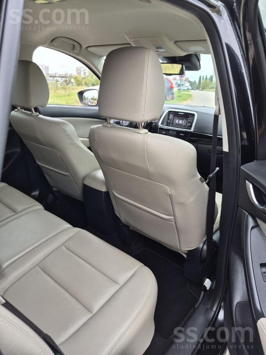 Melns Mazda CX-5 2014 Rīga, ar dzinēja tilpumu 2.20 L un nobraukumu 216 tūkst. km par 7990 €, foto 10 vietnē AUTOMOTO.COM.LV