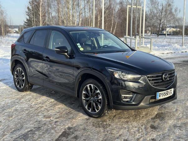 Melns Mazda CX-5 2015 Tauragė, ar dzinēja tilpumu 2.19 L un nobraukumu 222 tūkst. km par 8400 €, foto 1 vietnē AUTOMOTO.COM.LV