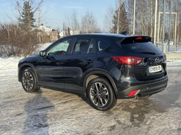 Melns Mazda CX-5 2015 Tauragė, ar dzinēja tilpumu 2.19 L un nobraukumu 222 tūkst. km par 8400 €, foto 5 vietnē AUTOMOTO.COM.LV