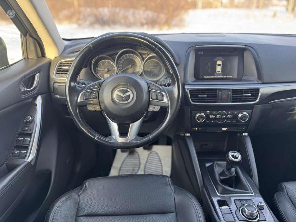 Melns Mazda CX-5 2015 Tauragė, ar dzinēja tilpumu 2.19 L un nobraukumu 222 tūkst. km par 8400 €, foto 10 vietnē AUTOMOTO.COM.LV