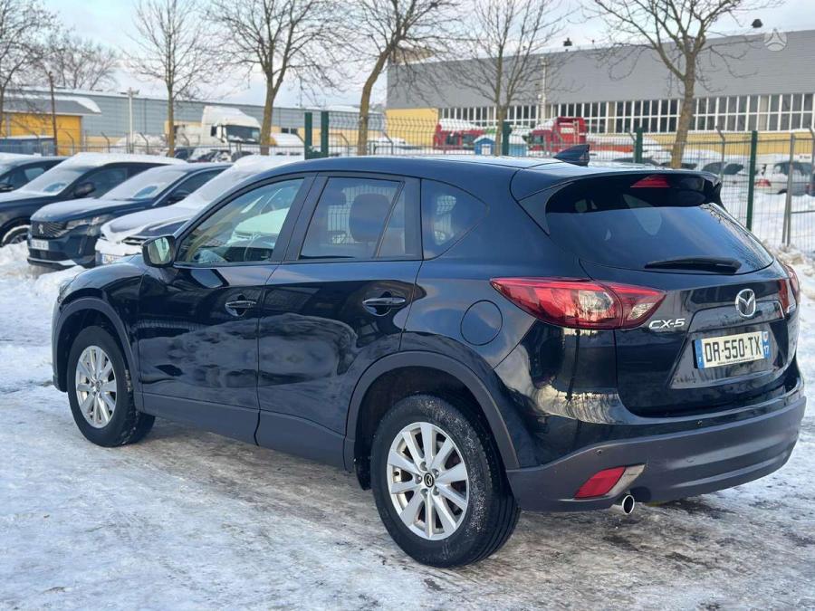 Melns Mazda CX-5 2015 Klaipėda, ar dzinēja tilpumu 2.19 L un nobraukumu 167 tūkst. km par 8999 €, foto 6 vietnē AUTOMOTO.COM.LV