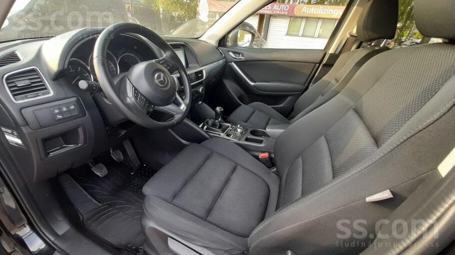 Melns Mazda CX-5 2015 Rīga, ar dzinēja tilpumu 2.20 L un nobraukumu 179 tūkst. km par 8100 €, foto 15 vietnē AUTOMOTO.COM.LV