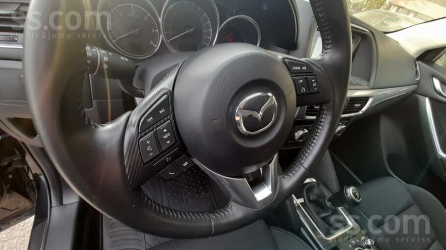 Melns Mazda CX-5 2015 Rīga, ar dzinēja tilpumu 2.20 L un nobraukumu 179 tūkst. km par 8100 €, foto 16 vietnē AUTOMOTO.COM.LV